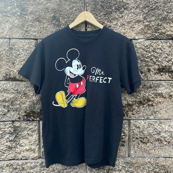 Disney | Shirts | Vintage Mr Perfect Mickey Mouse Disney Authentic Tee ...